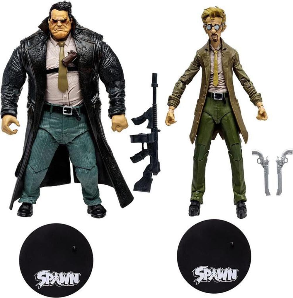 PRODUCT DETAILS McFarlane Toys Spawn Deluxe Set SAM and Twitch アクションフィギュア 2体セット 18cm【商品仕様】・ブランド：McFarlane Toys・シリーズ：Spaw...