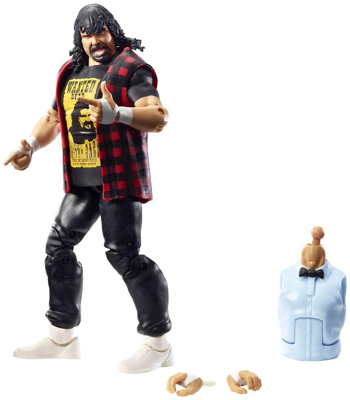 PRODUCT DETAILS WWE エリートコレクション ミック・フォーリー レッスルマニア22 アクションフィギュア 関節可動 交換用手首 パーツ付【商品仕様】・ アイテム種別：アクションフィギュア・ シリーズ：エリートコレクション・...
