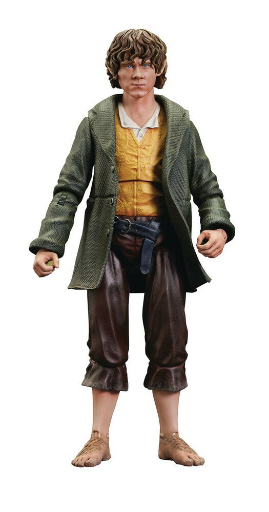 商品説明 主な機能・ロード・オブ・ザ・リングスの「指輪の仲間」の最終メンバー、メリアドク"メリー"ブランディバックとペレグリン"ピピン"トゥックのアクションフィギュア・ロード・オブ・ザ・リングス デラックスアクションフィギュアシリーズ7・複...