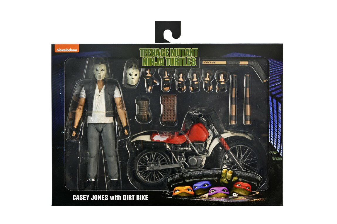 PRODUCT DETAILS NECA タートルズ (1990 映画) ケイシー・ジョーンズ 7インチ アクションフィギュア デラックス【商品仕様】・ 種別：アクションフィギュア・ シリーズ：タートルズ (1990 映画)・ サイズ：全高...