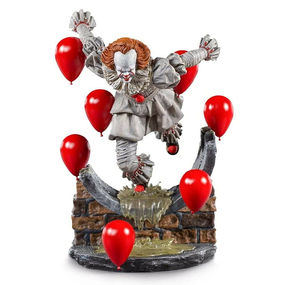 PRODUCT DETAILS アイアンスタジオ イット THE END ペニーワイズ スタチュー デラックス版 Art Scale 1/10 差し替えヘッド付属【商品仕様】・ アイテム種別：スタチュー・ シリーズ：Art Scale 1/...