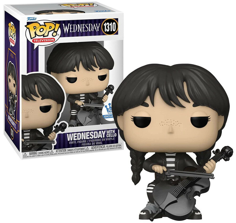 商品説明 商品の特徴・Funko Pop! Wednesday Addamsのビニールフィギュア・チェロを演奏するポーズ・Netflix「ウェンズデー」シリーズのキャラクター・限定版エクスクルーシブ商品・高さ：約8.8cm・ボックスのステッ...