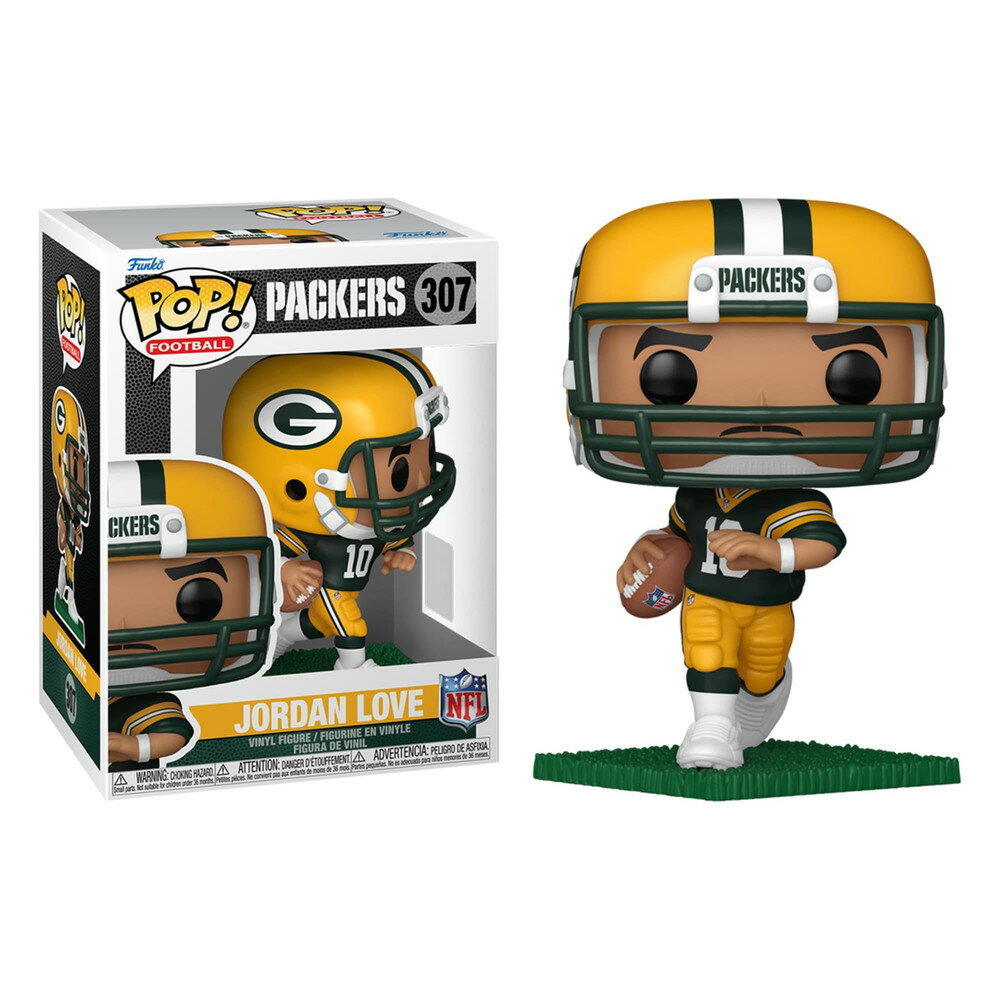 商品説明 商品の特徴・グリーンベイ・パッカーズのクォーターバック、ジョーダン・ラブのPOP!フィギュア・緑と黄色のユニフォーム姿・高さ約10.7cm・ビニール製・公式ライセンス商品・ウィンドウボックスパッケージご注意事項・商品の色・デザイン...