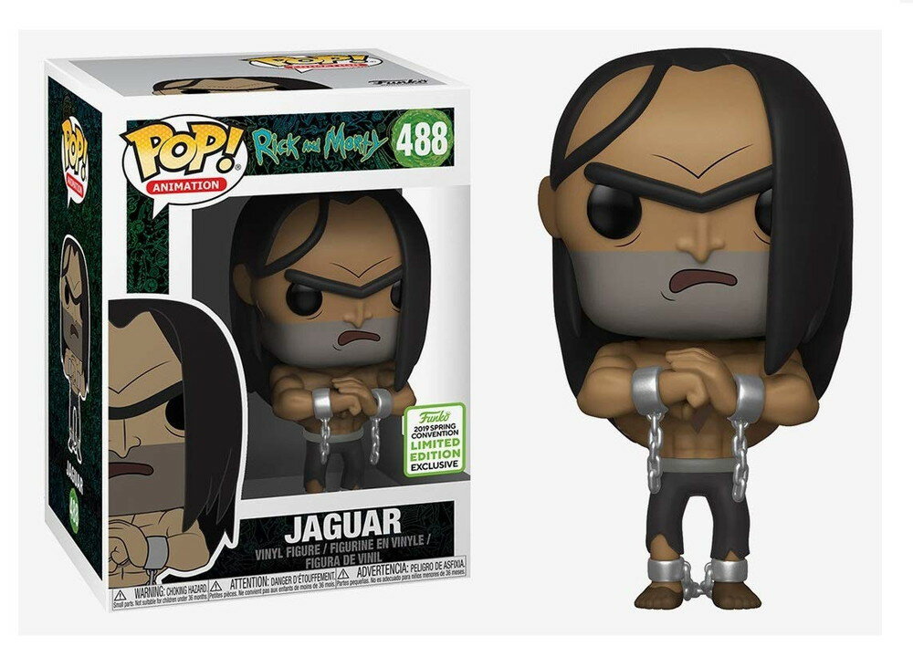 商品説明 商品の特徴・Rick and MortyシリーズのJaguarキャラクターのビニールフィギュア・ECCC Shared Stickerバージョン・商品番号: #488・Funko POP!シリーズご注意事項・商品の色・デザインが異...