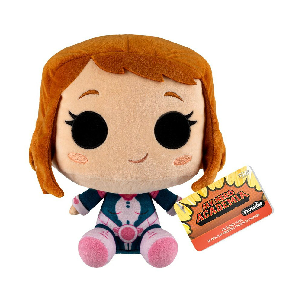 商品説明 商品の特徴・僕のヒーローアカデミアに登場する麗日お茶子（ヒーロー名：ウラビティ）のぬいぐるみ・高さ約17.78cm・ベッド、ソファ、ホームオフィスなどの装飾に使用可能・昼寝用の枕としても使用可能・僕のヒーローアカデミア公式ライセン...