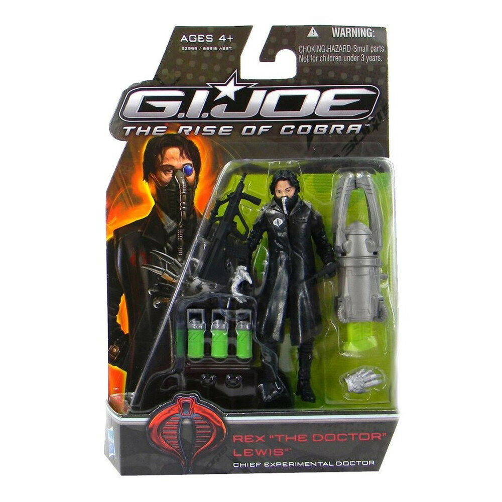 商品説明 商品の特徴・G.I. Joeトイラインからの3.75インチアクションフィギュア・M.A.R.S.インダストリーズの主任実験医師レックスのフィギュア・新しい映画用の新型モールドを採用スペック・高さ：約3.75インチ（約9.5cm）ご...