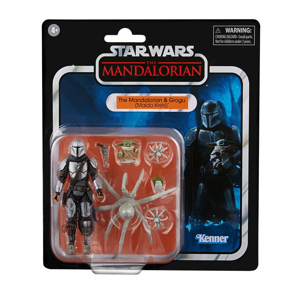 商品説明 主な機能・スター・ウォーズ ヴィンテージコレクションより、マンダロリアンとグローグー（マルド・クレイス）のフィギュアセット・高さ約9.5cmの精巧に作られたアクションフィギュア・多彩な関節で様々なポーズが可能・映画の世界観を忠実に...
