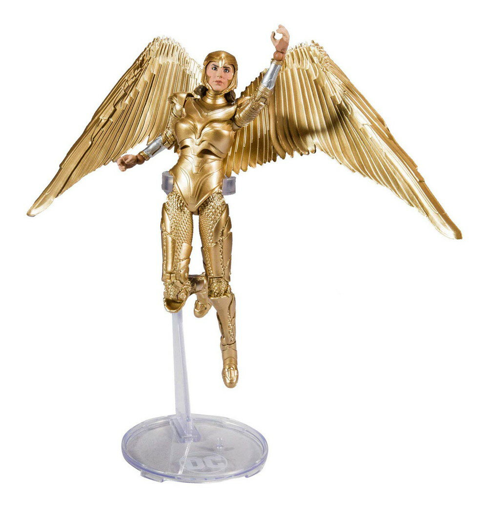 商品説明 商品の特徴・ワンダーウーマン1984の映画に登場するゴールデンアーマー姿のワンダーウーマンフィギュア・DCマルチバースシリーズの7インチスケールフィギュア・最大22箇所の可動部を持つウルトラアーティキュレーション設計で様々なポーズ...