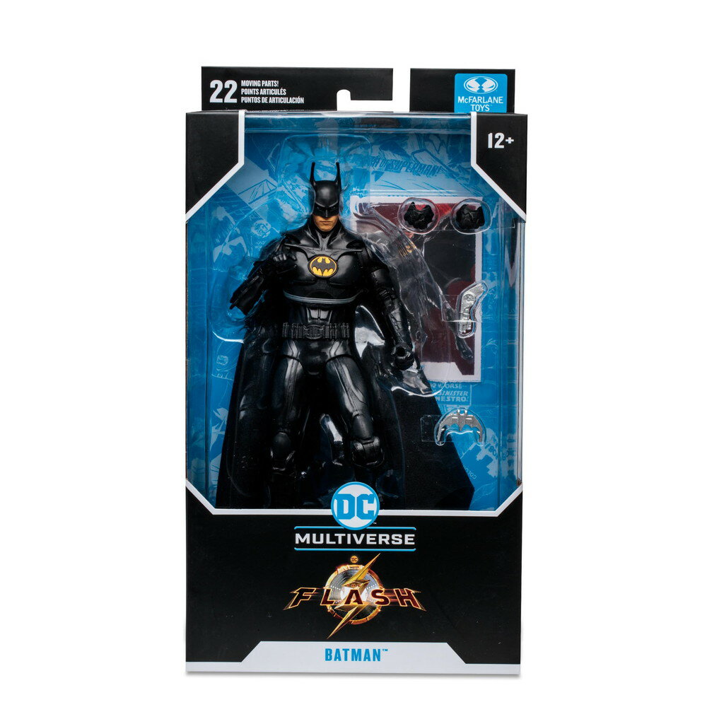 商品説明 商品の特徴・映画「The Flash」に登場するバットマン（マルチバース）の7インチスケールフィギュア・22箇所の可動部を持つウルトラアーティキュレーション設計で様々なポーズが可能スペック・映画「The Flash」に登場するバッ...