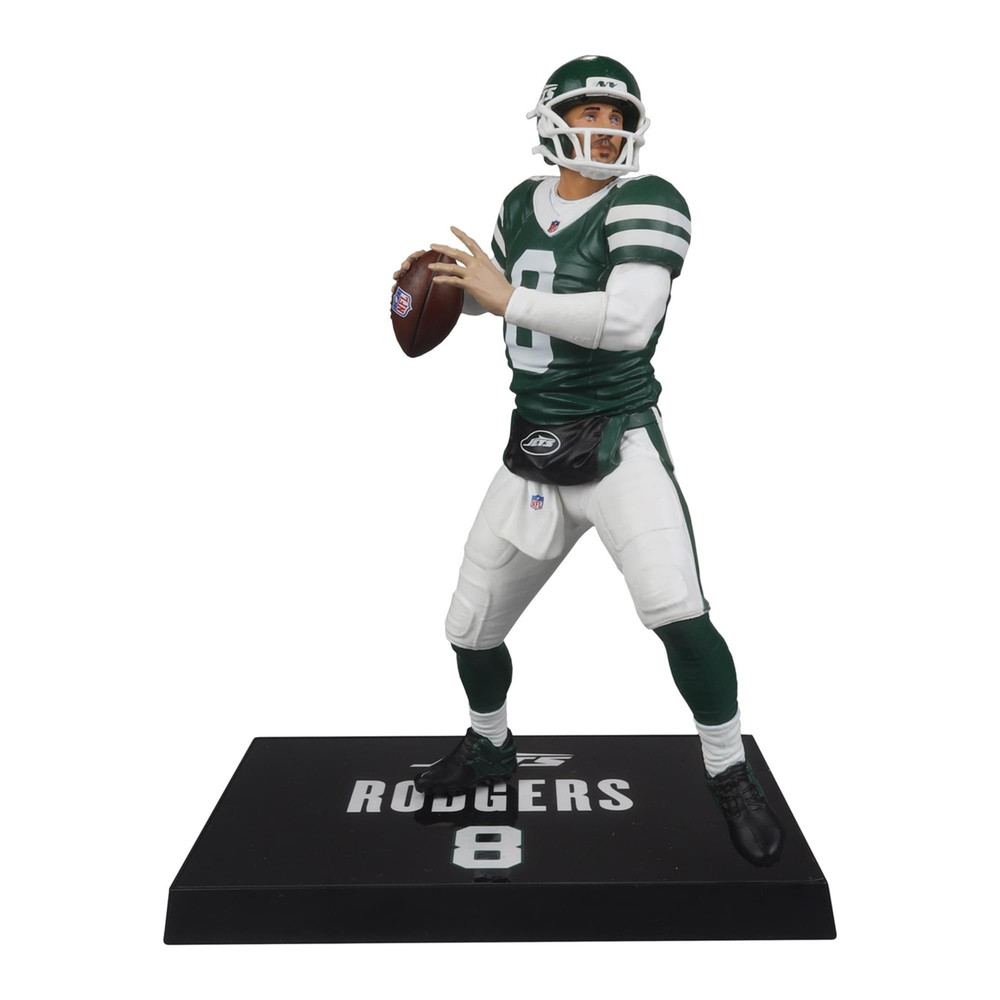 商品説明 商品の特徴・Aaron Rodgers (New York Jets) NFL 7インチフィギュア・4回のMVP受賞者・素晴らしい腕力、正確性、フットボールIQで知られる・NFLの歴史上最も偉大なクォーターバックの一人・最初の18...