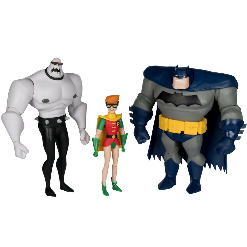 商品説明 商品の特徴・バットマンの新たな冒険を描いた「The New Batman Adventures」シリーズのフィギュア・新しいロビン、バットガール、ナイトウィング（前ロビン）との関係性が描かれたシリーズ・McFarlane Toys...