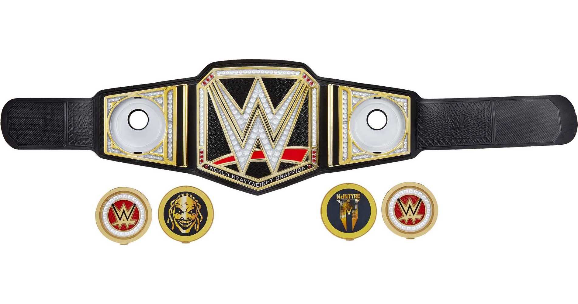 商品説明 商品の特徴・WWE チャンピオンシップをテーマにしたベルト型玩具・サイドプレートはアクションフィギュアのディスプレイスタンドとしても使用可能・レザー調のベルトは1回調整可能（長さ100cm以上）・Championship Show...