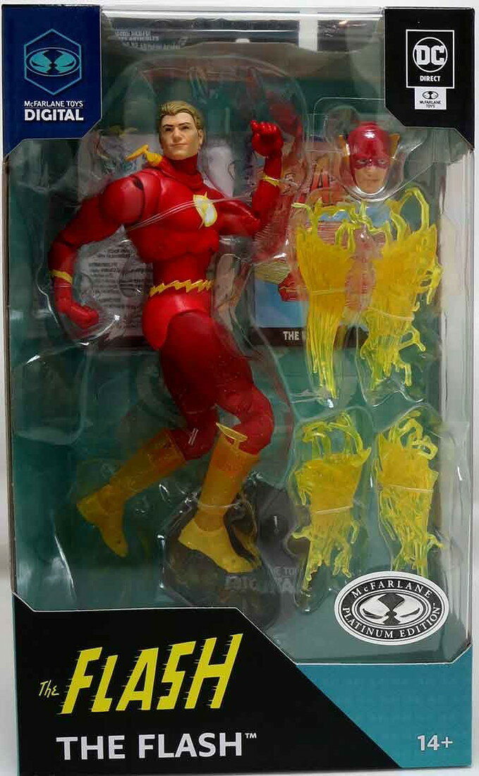 商品説明 商品の特徴・DC Direct Digital シリーズ Wave 3のアクションフィギュア・キャラクター：The Flash Platinum・サイズ：約17.78cm・メーカー：McFarlane・7インチスケールのアクション...