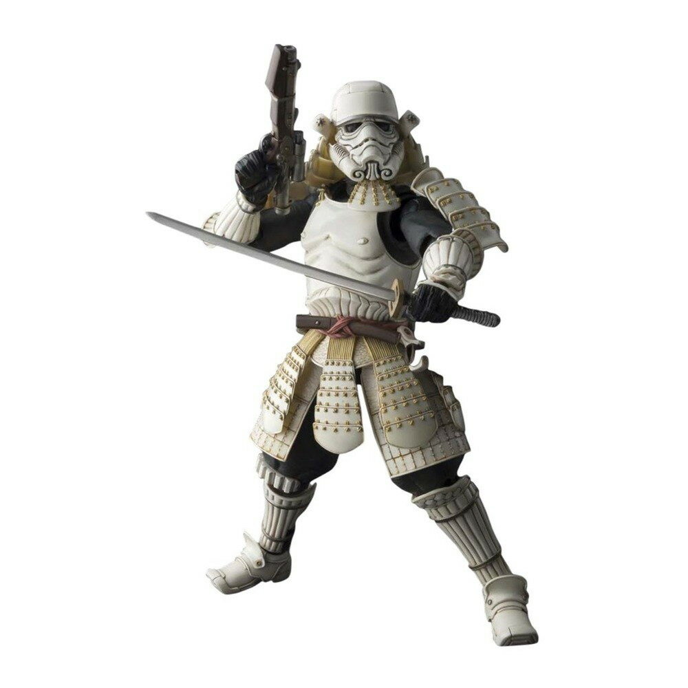 商品説明 商品の特徴・Movie Realizationシリーズのスターウォーズキャラクターを日本の戦国時代風にアレンジしたフィギュア・足軽（日本の歩兵）をモチーフにしたストームトルーパー・サムライベイダーの帝国軍兵士を日本の戦国時代の装束...