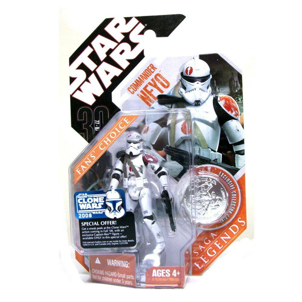 商品説明 商品の特徴・スターウォーズ30周年記念サガ2007レジェンドシリーズのアクションフィギュア・コマンダー・ネヨのキャラクターフィギュア・Hasbro製スターウォーズライン・フィギュアサイズ：約9.5cm（3 3/4インチ）・1/6ス...