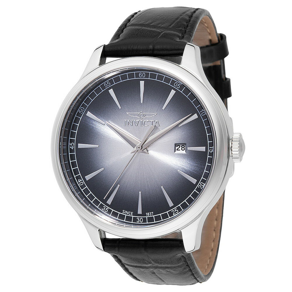 商品説明 Invicta Celestial メンズ 腕時計 43mmケース スチール 100m防水 ブラック レザーバンド【商品仕様】・ ブランド：Invicta・ コレクション：Celestial・ ムーブメント：クォーツ（日本製）・ ...