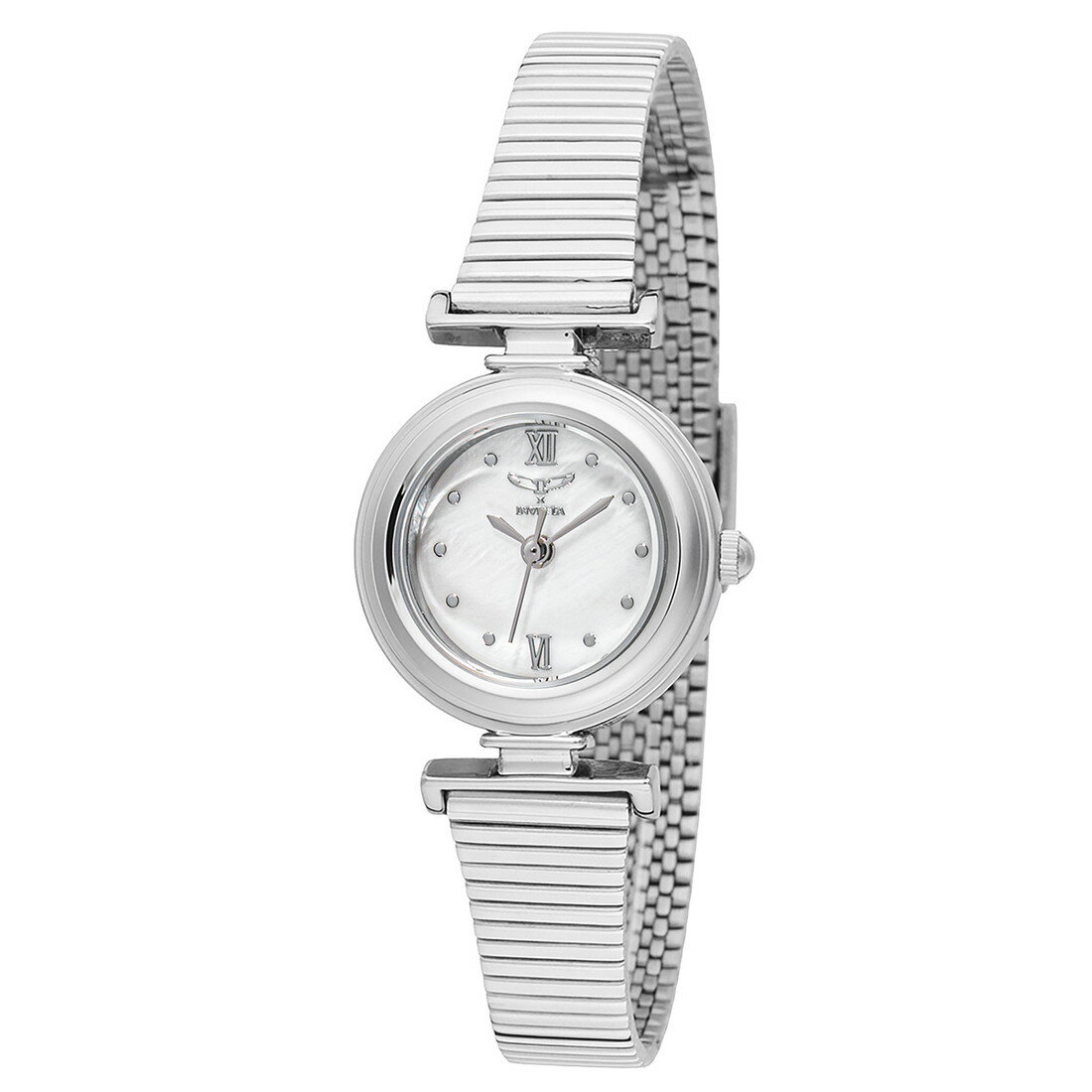 商品説明 インビクタ Invicta Celestial レディース 腕時計 クォーツ ステンレススチール 30m防水 シルバー ブラック 24mm ホワイト 文字盤【商品仕様】ムーブメント：クォーツ（日本製）ケースサイズ：24mmケース素...