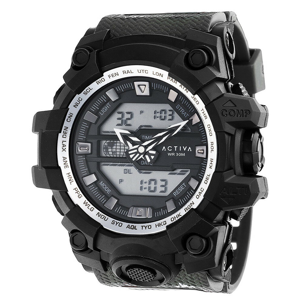 商品説明 Activa Neo X Invicta メンズ 腕時計 デジタル スポーツウォッチ 耐衝撃 防水 ブラック ストップウォッチ LEDライト【商品仕様】・ ブランド：Activa Neo X Invicta・ ケースサイズ：55m...