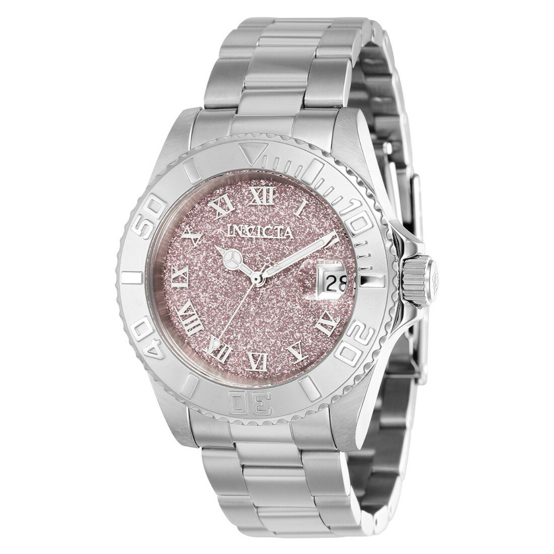 商品説明 Invicta Angel レディース 腕時計 200m防水 40mm ピンクダイアル ステンレスベルト スイス製パーツ駆動 クオーツ【商品仕様】ムーブメント：クオーツ（スイス製パーツ使用）ケースサイズ：40mmケース素材：ステン...