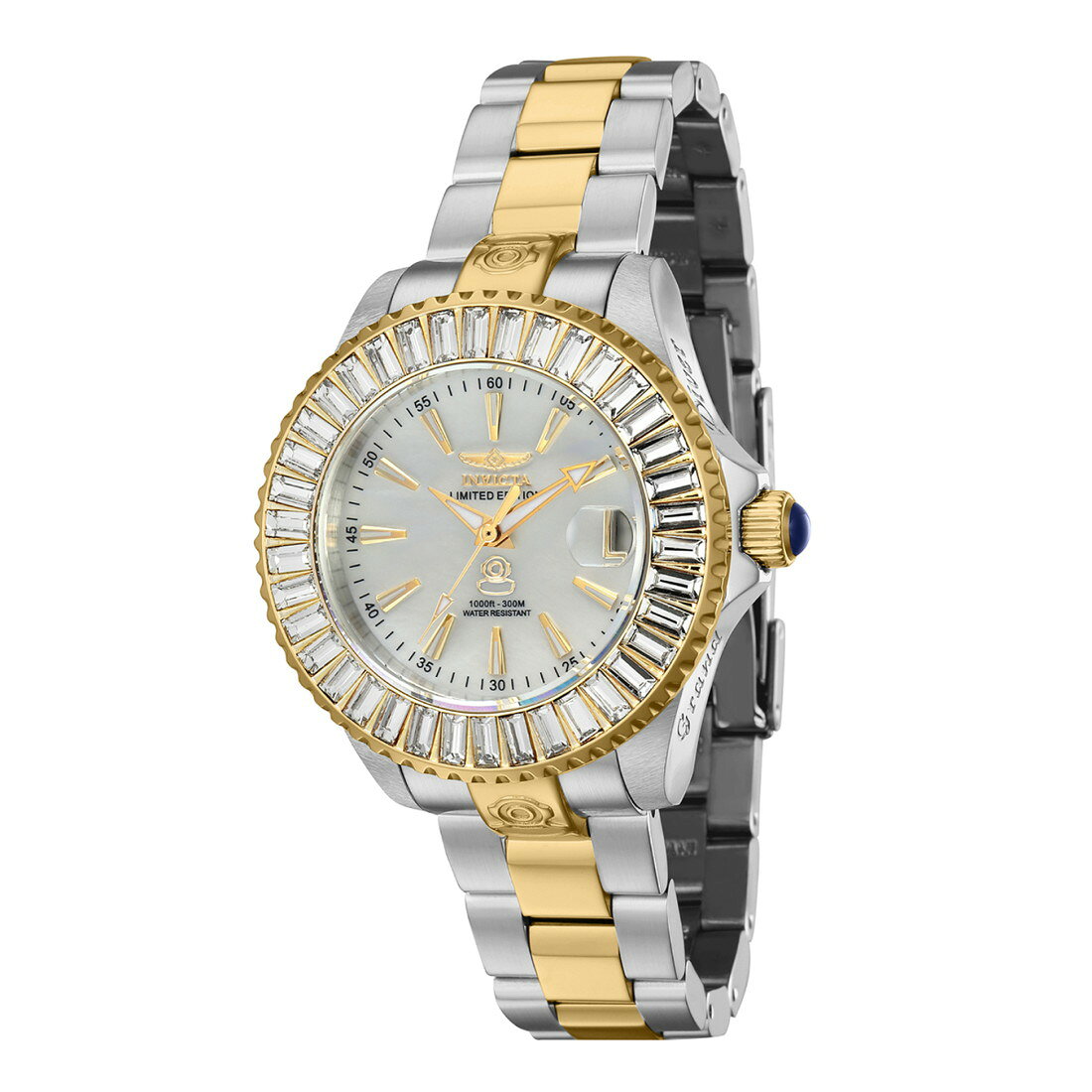 商品説明 インビクタ プロダイバー レディース 腕時計 自動巻き 300m防水 ゴールド ステンレス マザーオブパール ホワイト 文字盤 アナログ デイト カレンダー【商品仕様】ムーブメント：自動巻き（日本製）ケース素材：ステンレススチール...