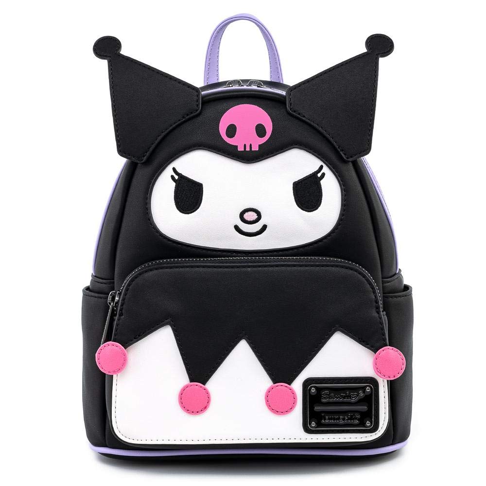 商品説明 商品の特徴・Loungefly Sanrio Hello Kitty Kuromiコスプレデザインの公式ライセンス商品・フェイクレザー素材にアップリケ、刺繍、メタルリベットのディテール・調節可能なショルダーストラップ・トップキャリ...