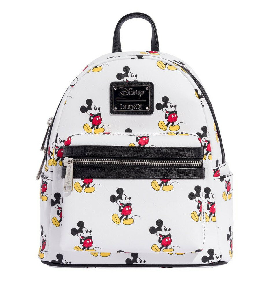 商品説明 商品の特徴・Loungefly公式ライセンスのディズニーミッキーマウスオールオーバープリント ダブルストラップショルダーバッグ・クラシックミッキーマウスのオールオーバープリントデザイン・フロントジッパーポケット付き・調節可能なショ...