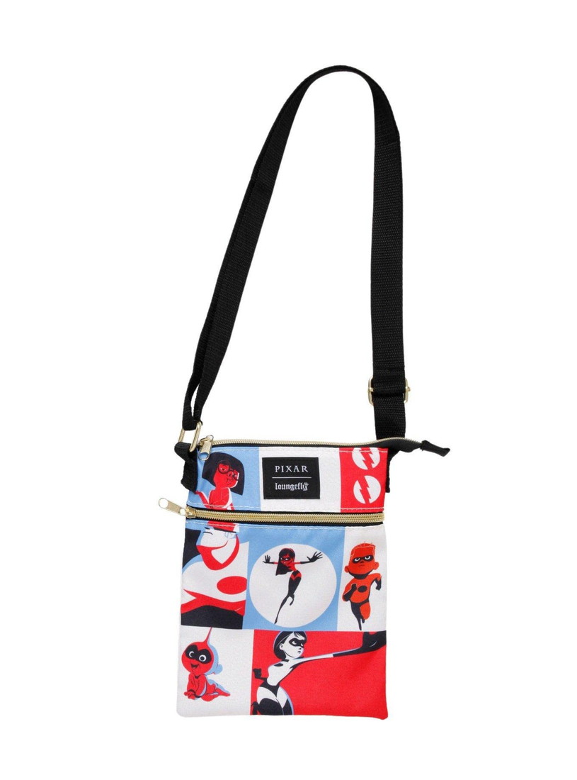 商品説明 ラウンジフライ ディズニー ピクサー Mr.インクレディブル 男女兼用 パスポート クロスボディバッグ レッド ホワイト ブルー キャラクター ショルダーバッグ【商品仕様】・サイズ：約17.8cm × 22.8cm・素材：ポリエス...
