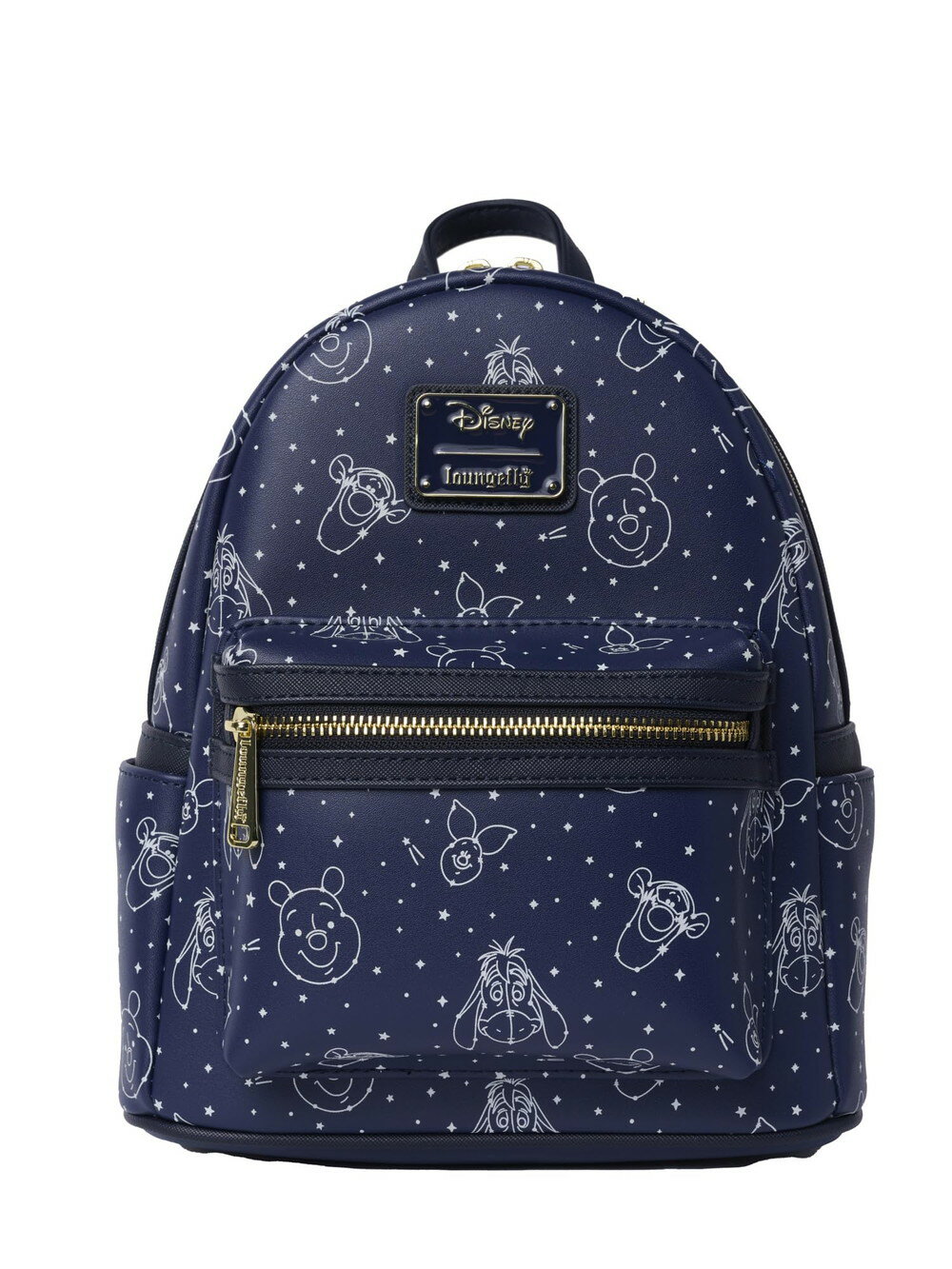 商品説明 商品の特徴・ディズニー くまのプーさん公式ライセンス商品のLoungefly製ミニバックパック・プーさん、ピグレット、イーヨー、ティガーが星座デザインで描かれた総柄プリント・暗闇で光る蓄光機能付き（ネイビーブルーの背景に白く描かれ...