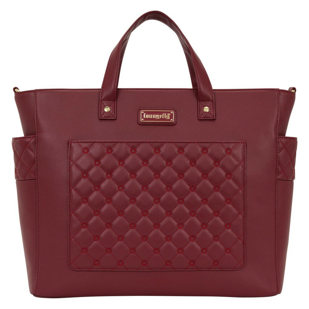 商品説明 主な機能/スペック・Loungefly BackStoryコレクションのバッグ・バックパックとトートバッグの2WAY仕様・合成皮革（ポリウレタン）製・フロント部分にキルティング加工とピンホール刺繍を施し、お好みのピンでカスタマイズ...