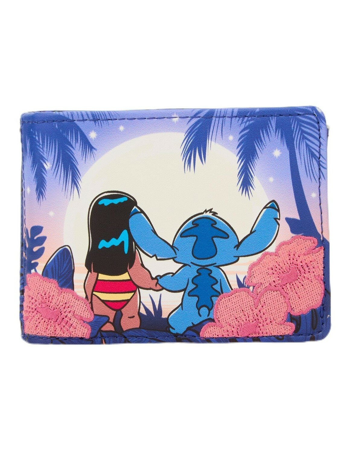 PRODUCT DETAILS Loungefly ディズニー リロ＆スティッチ フローラル サンセット 財布 BoxLunch 10周年限定【商品仕様】・ アイテム種別：財布（長財布/二つ折り財布）・ 素材：フェイクレザー（合成皮革）・ ...