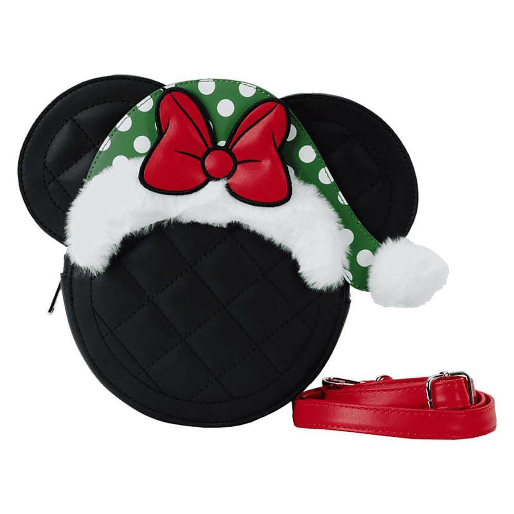 PRODUCT DETAILS Loungefly ディズニー ミニーマウス クロスボディバッグ ショルダーバッグ キルティング ブラック【商品仕様】・ アイテム種別：クロスボディバッグ / ショルダーバッグ・ キャラクター：ミニーマウス（...