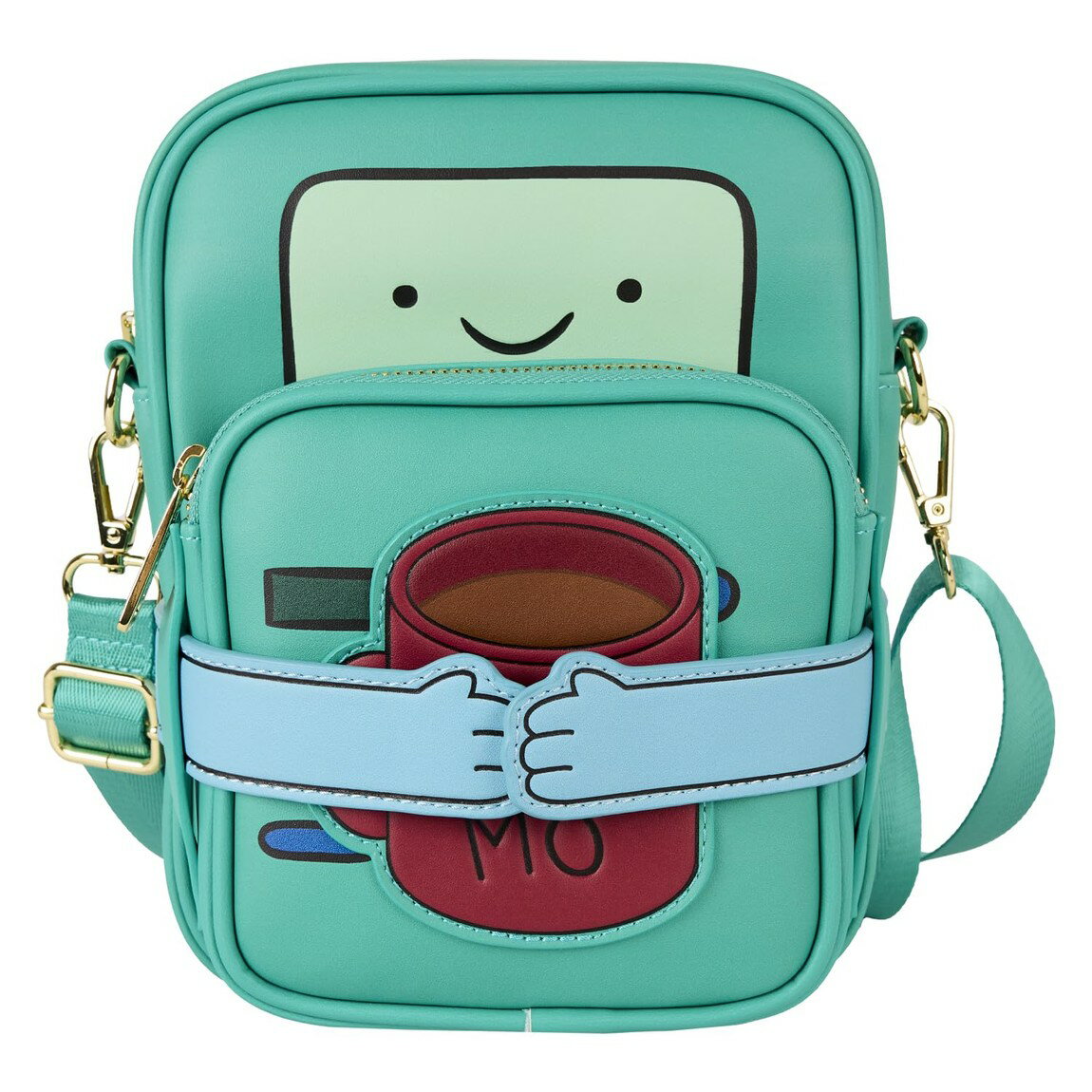 PRODUCT DETAILS Loungefly アドベンチャー・タイム ビーモ クロスボディバッグ ショルダーバッグ コインケース付き【商品仕様】・ アイテム種別：クロスボディバッグ / ショルダーバッグ・ 素材：合成皮革（ポリウレタン...