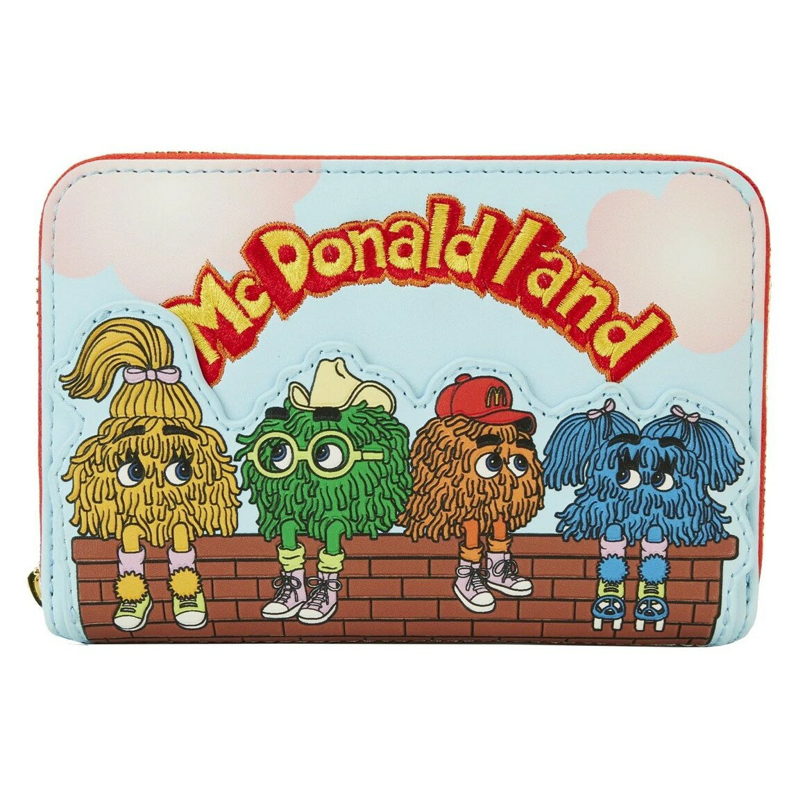 PRODUCT DETAILS Loungefly マクドナルド フライキッズ 財布 ジップアラウンド ウォレット キャラクター【商品仕様】・ アイテム種別：財布・ 素材：ヴィーガンレザー（ポリウレタン）・ サイズ：約15cm（幅）×10c...