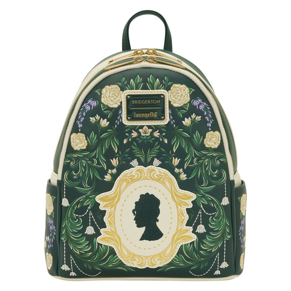 PRODUCT DETAILS Loungefly ブリジャートン家 シルエット フローラル ミニリュック ミニバックパック チュール ネットフリックス【商品仕様】・ アイテム種別：ミニリュック / ミニバックパック・ 素材：ポリウレタン（...