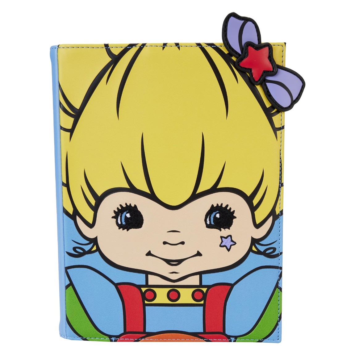 PRODUCT DETAILS Loungefly レインボーブライト ジャーナル ノート コスプレデザイン 合成皮革【商品仕様】・ アイテム種別：ジャーナル（ノート）・ 素材：ヴィーガンレザー（ポリウレタン）・ 金具：ゴールド・ サイズ：...