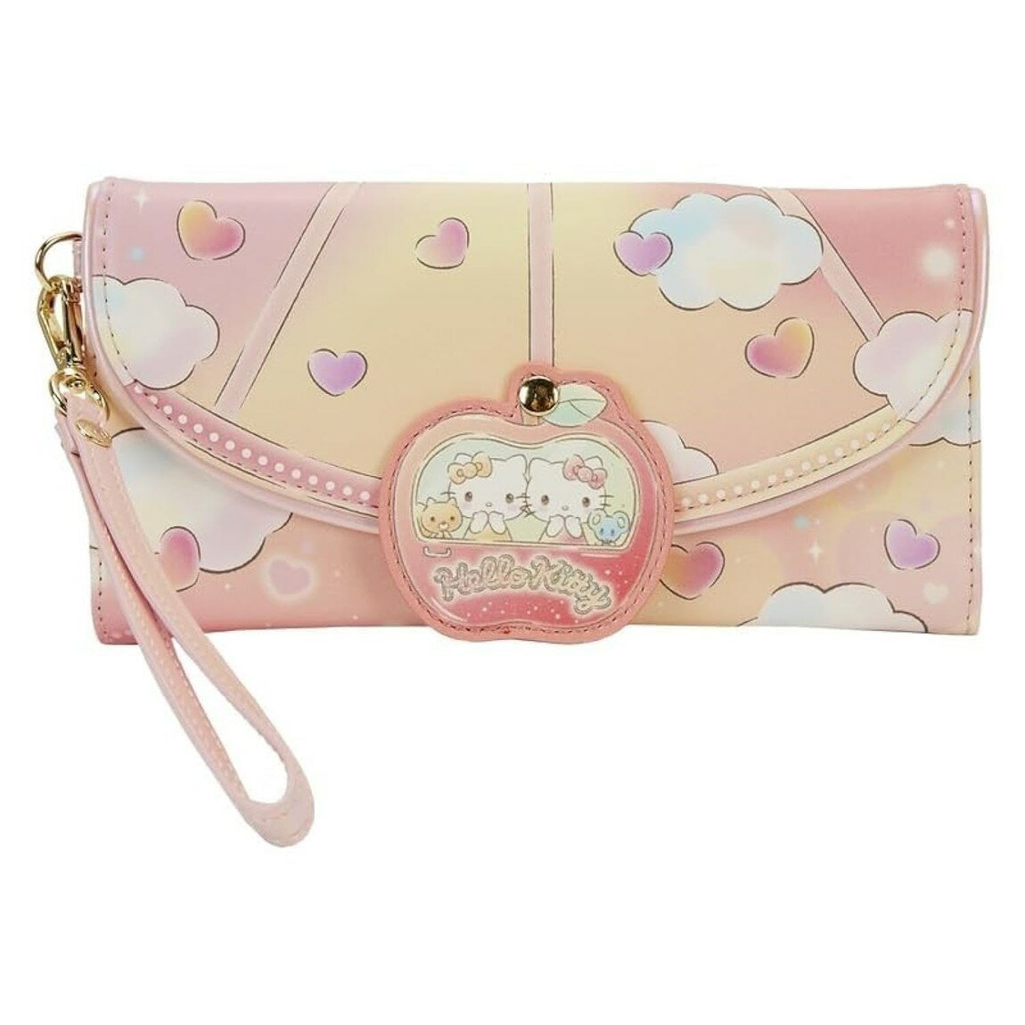 PRODUCT DETAILS Loungefly サンリオ ハローキティ カーニバル フラップ リストレット 財布 二つ折り財布 ウォレット【商品仕様】・ ブランド：Loungefly（ラウンジフライ）・ 素材：合成皮革（フェイクレザー）...