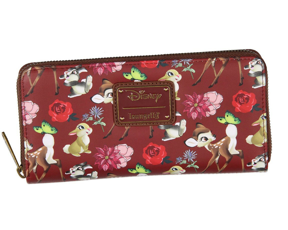 PRODUCT DETAILS Loungefly ディズニー バンビ フラワー 総柄 ジップアラウンドウォレット 長財布【商品仕様】・ アイテム種別：長財布（ジップアラウンドウォレット）・ サイズ：幅 約20cm × 高さ 約10cm・ ...