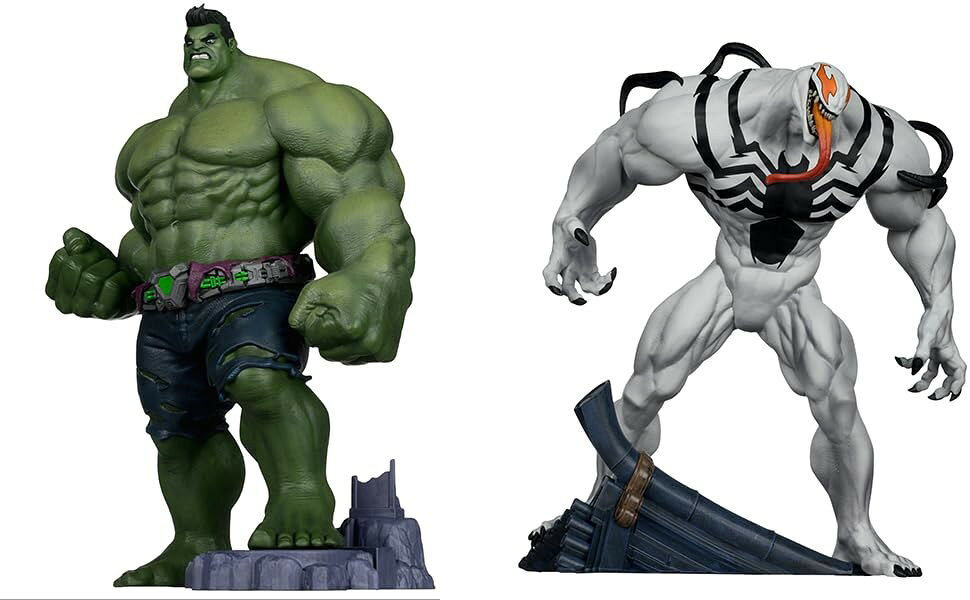 PRODUCT DETAILS マクファーレン トイズ マーベル ライバルズ ヴェノム レッド・プラチナム・エディション ＆ ハルク 1/6スケール フィギュア / McFarlane Toys Marvel Rivals Venom & ...