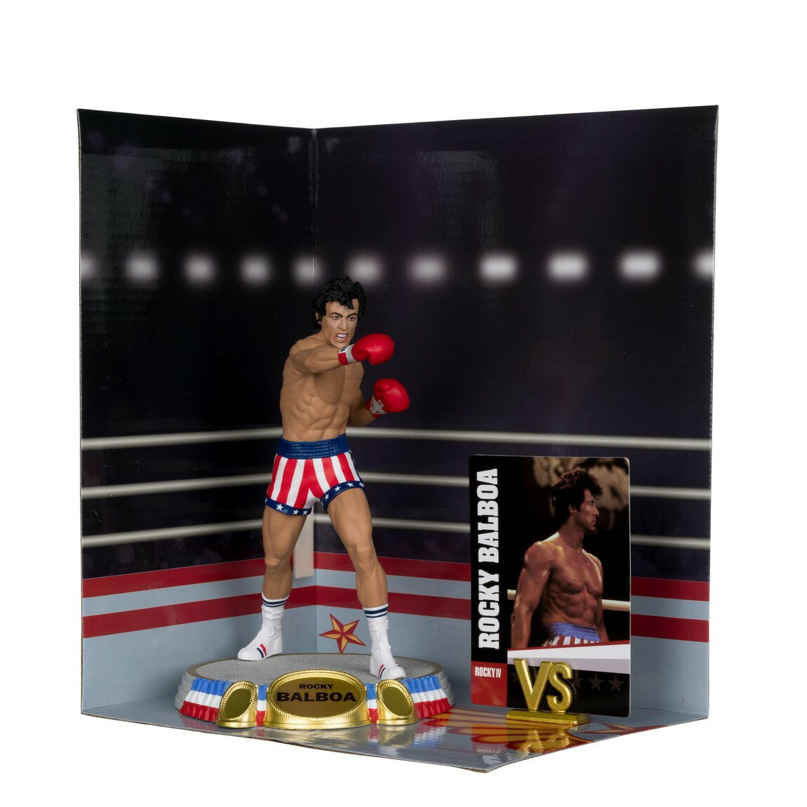 PRODUCT DETAILS マクファーレン トイズ ムービー・マニアックス ロッキー・バルボア 6インチ フィギュア / McFarlane Toys Movie Maniacs Rocky Balboa (Rocky IV) 6in ...
