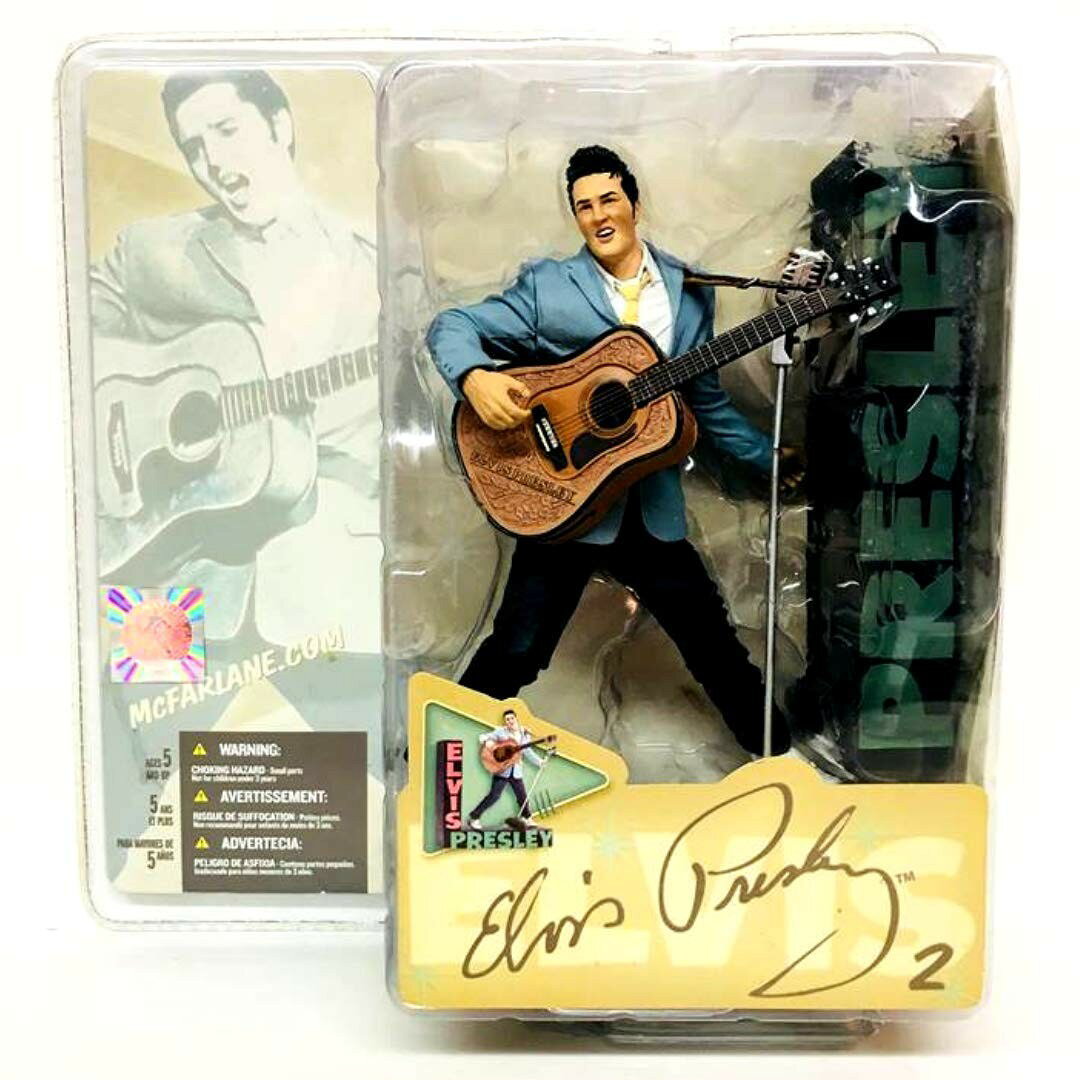 PRODUCT DETAILS マクファーレン トイズ エルヴィス・プレスリー 60年代 ロカビリー 6インチ アクションフィギュア / McFarlane Toys Elvis Presley Early 60's Rockabilly ...