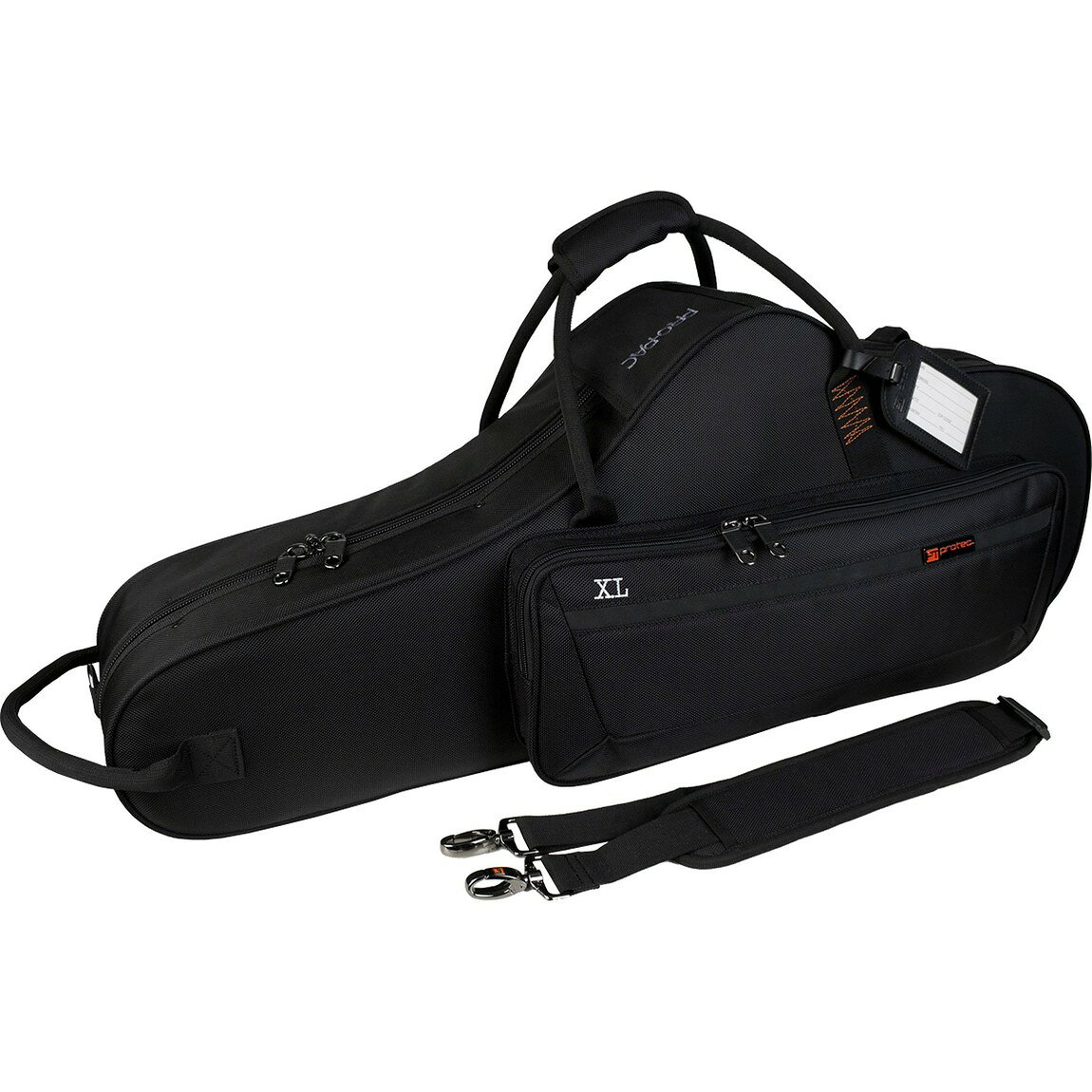 PRODUCT DETAILS Protec テナーサックス用セミハードケース PRO PAC XLサイズ ブラック ビンテージ・ラージベル対応【商品仕様】・ 対応楽器：テナーサックス（ビンテージ、ラージベル、反対側キィモデル対応）・ ケー...