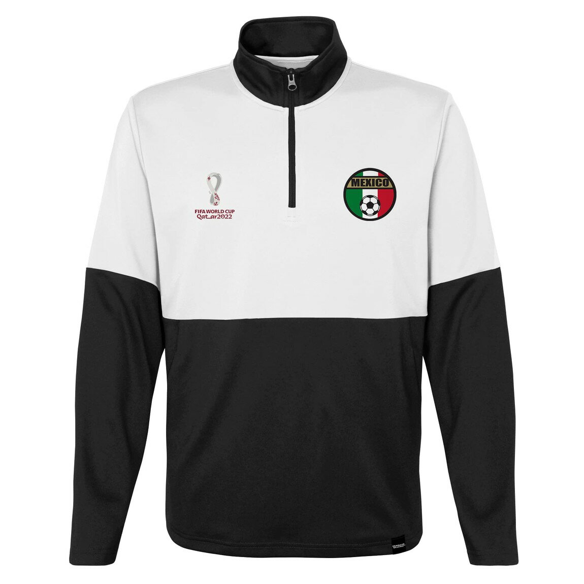 PRODUCT DETAILS Outerstuff FIFA ワールドカップ FIFA World Cup カントリー Country ハーフジップ トップス ホワイト ブラック サッカー フットボール【商品仕様】：・ ブランド：Oute...