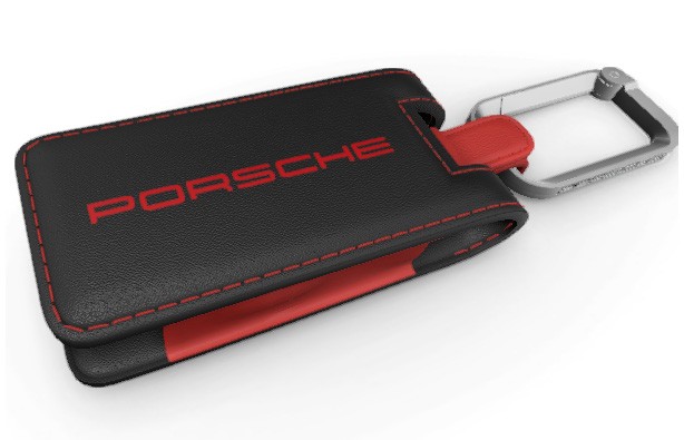 PRODUCT DETAILS ポルシェ純正 カスタマイズ レザー キーケース ロゴ入り (Customizable Leather Key Case w/Logo (G2)) OEM パーツ【商品情報】・メーカー：ポルシェ純正/対応・部品...
