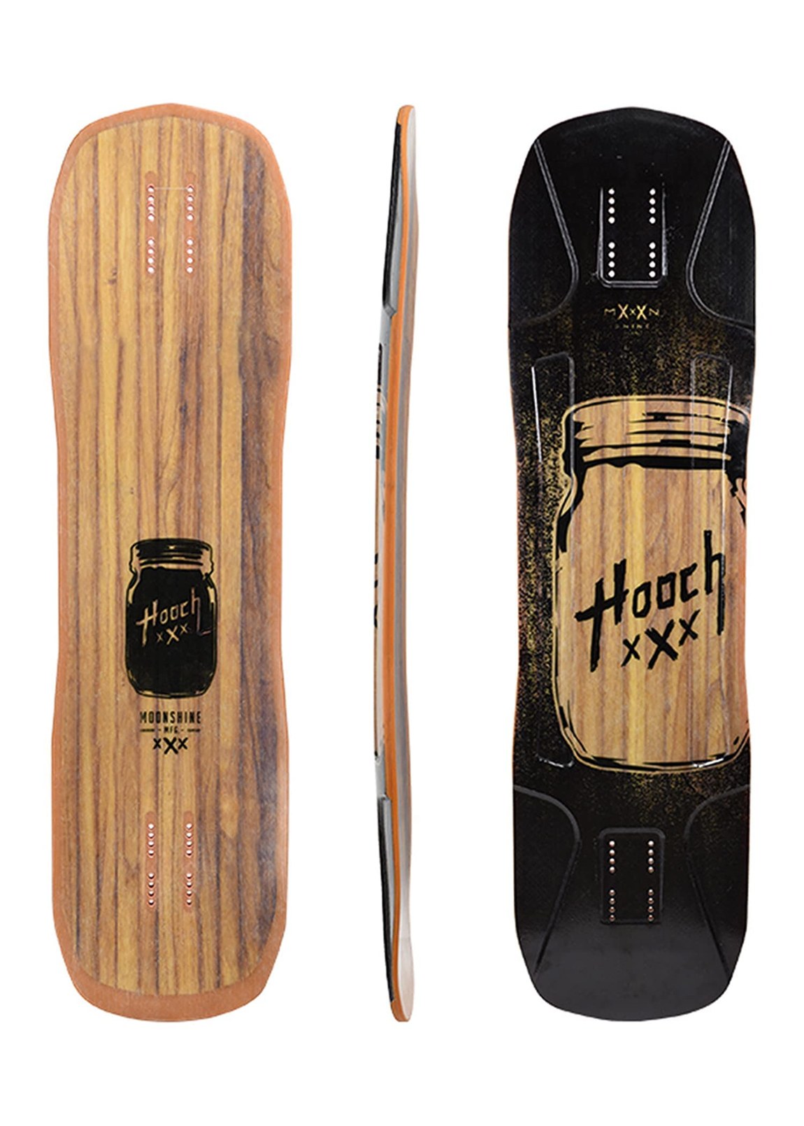 PRODUCT DETAILS Moonshine Manufacturing Hooch ロングボード デッキ フリースタイル クルーザー 軽量 防水モデル【商品仕様】・ 種別：ロングボード デッキ（デッキ単体）・ サイズ：38インチ（約...
