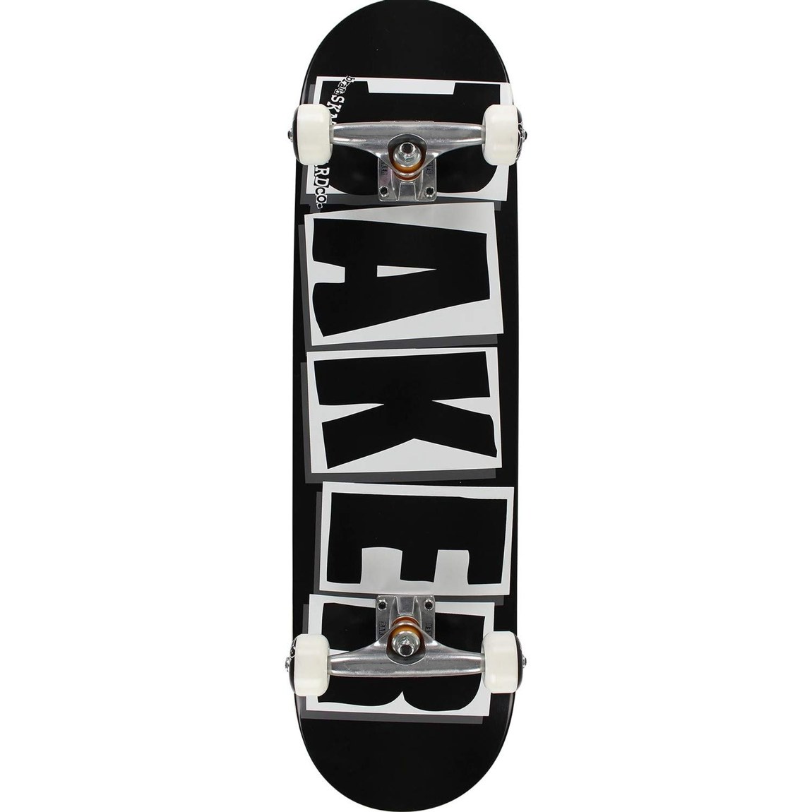 PRODUCT DETAILS Baker Brand Logo スケートボード コンプリート 8.5インチ BLK/WHT【商品仕様】・ 種別：スケートボード コンプリート（完成品）・ デッキ幅：8.5インチ（約21.59cm）・ 素材：...