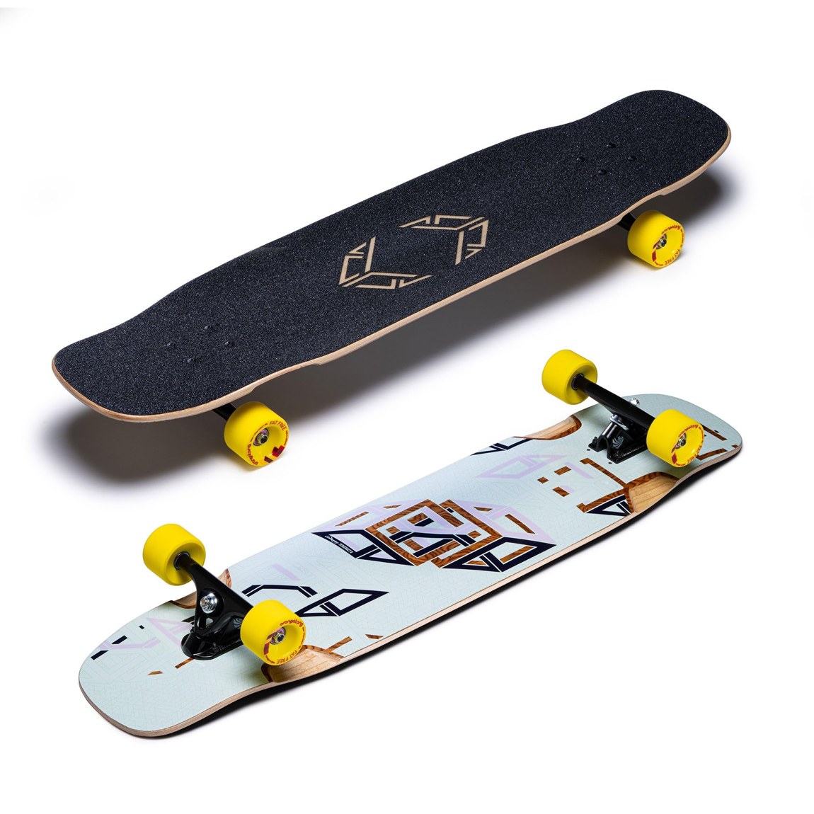 PRODUCT DETAILS Loaded Boards Tesseract II ロングボード コンプリート 39インチ フリーライド フリースタイル【商品仕様】・ 種別：ロングボード コンプリート（完成品）・ デッキ幅：9.5インチ（...