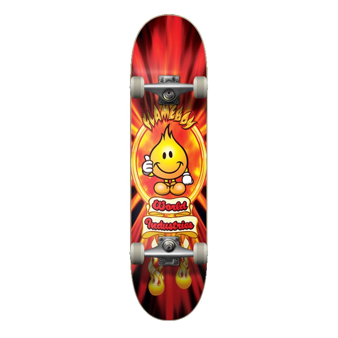 PRODUCT DETAILS World Industries Flameboy V2 スケートボード コンプリート 7.0" x 29" 完成品【商品仕様】・ 種別：スケートボード（コンプリート・完成品）・ デッキサイズ：7.0" x ...