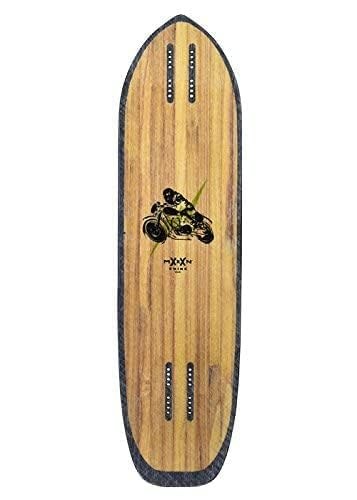 PRODUCT DETAILS Moonshine Manufacturing Sidekick ロングボード スケートボード デッキ Freestyle Cruiser 防水仕様 軽量構造【商品仕様】・ 種別：ロングボード デッキ（単品）...