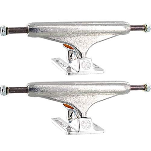 PRODUCT DETAILS Independent Forged Titanium Silver スケートボード トラック 144mm 8.25インチ アクスル (2個セット)【商品仕様】・ 種別：スケートボード トラック・ モデル：F...