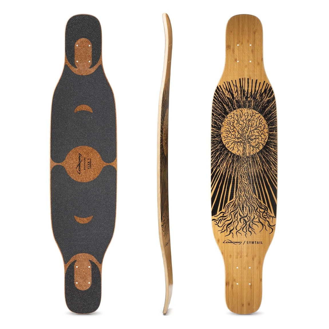 PRODUCT DETAILS Loaded Boards Symtail Longboard Skateboard Deck Flex 1 ロングボード デッキ【商品仕様】・ 種別：ロングボードデッキ・ フレックス：Flex 1・ 全長：...